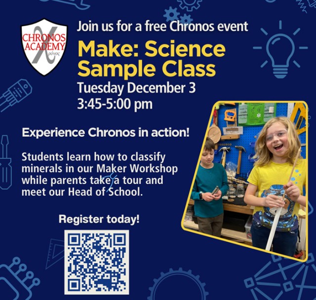 Sample Make Science Workshop | Marin Mommies