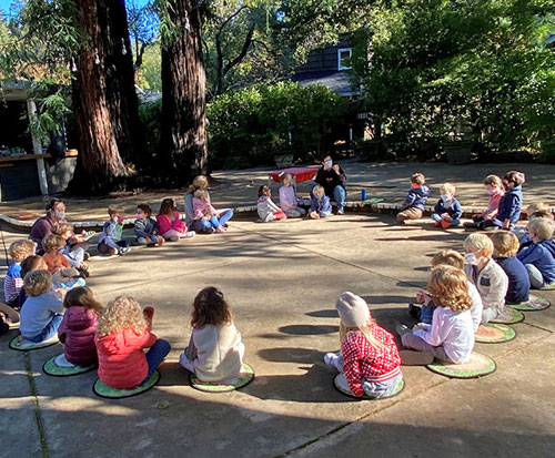 Circle Time in the Garden | Marin Mommies