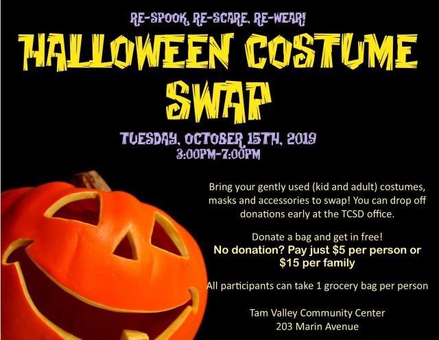 Halloween Costume Swap 2019 | Marin Mommies