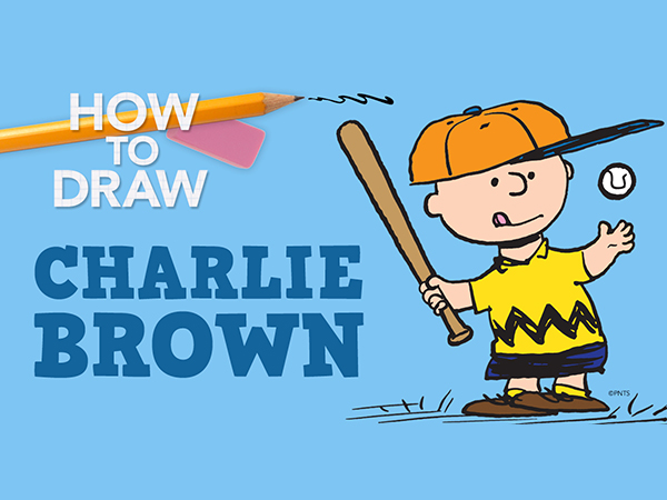 LIVE ONLINE: How to Draw Charlie Brown | Marin Mommies