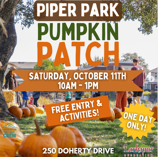 Piper Park Pumpkin Patch, Larkspur | Marin Mommies