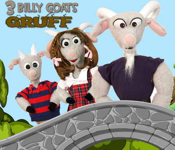Puppet Art Theater Presents: The Three Billy Goat's Gruff | Marin Mommies