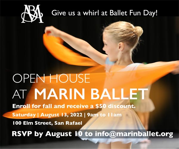 Marin Ballet Open House | Marin Mommies