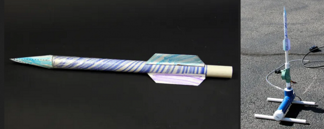 Paper Rocket Launcher | Marin Mommies