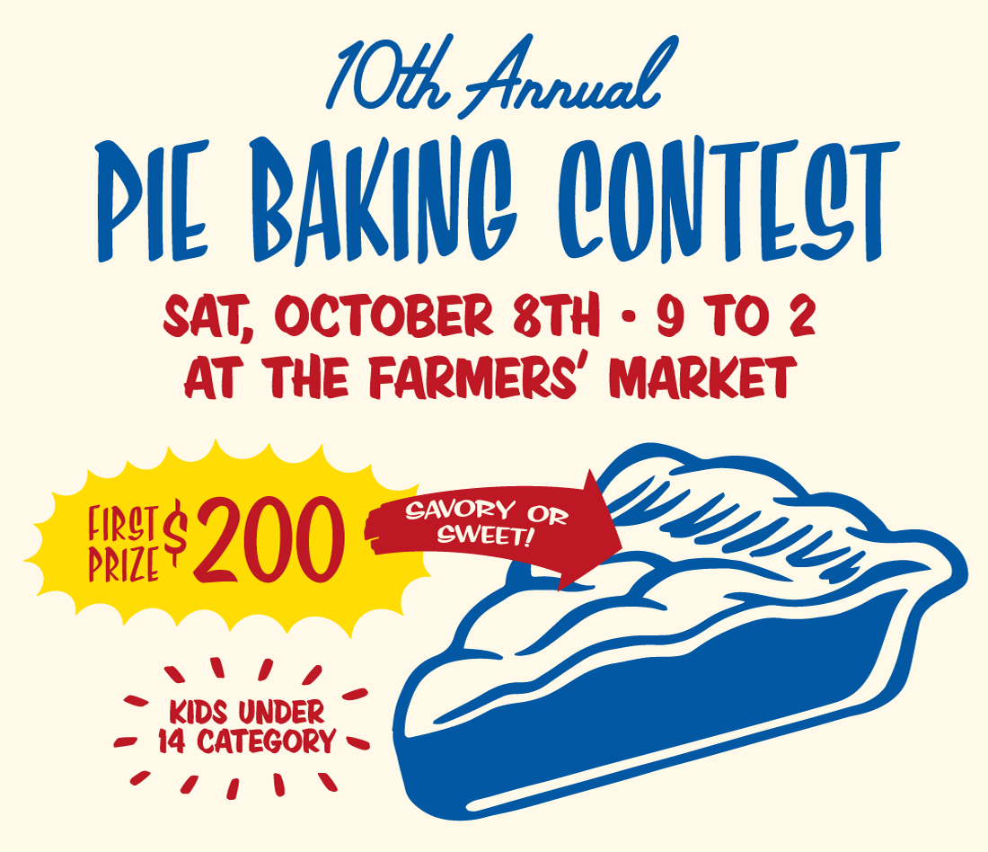 Marin Country Mart’s 10th Annual Pie Baking Contest | Marin Mommies