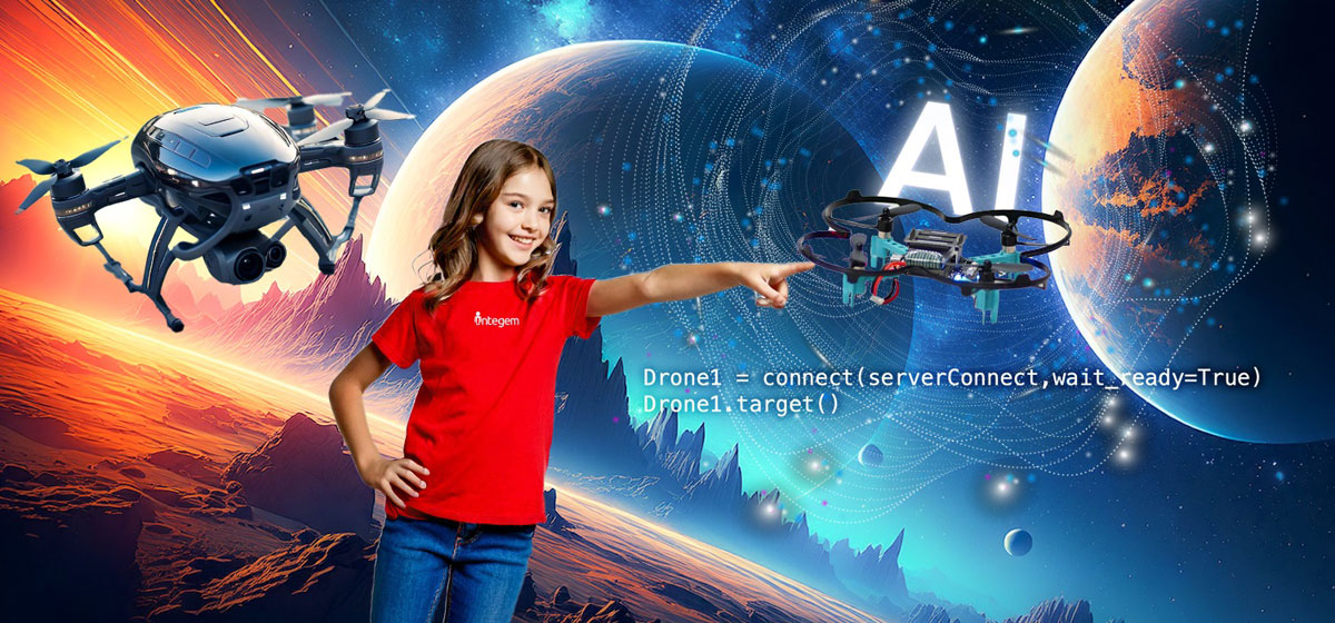 Ride a Spaceship? Meet Dinosaurs? Design AI Robots/Drones? Create ...