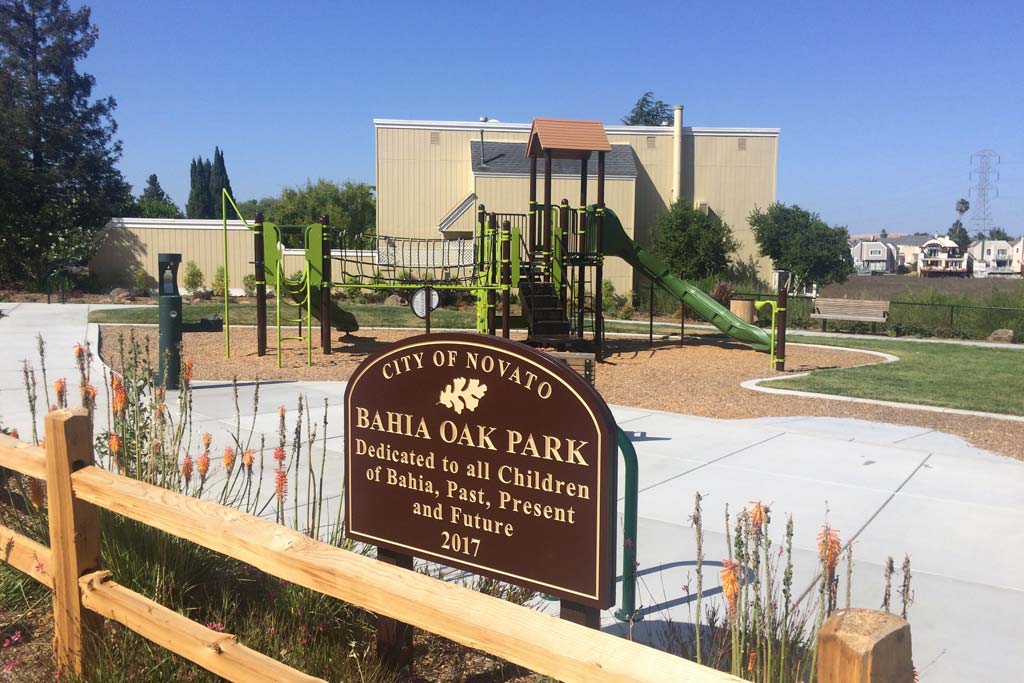 Marin Playgrounds: Bahia Oak Park in Novato | Marin Mommies