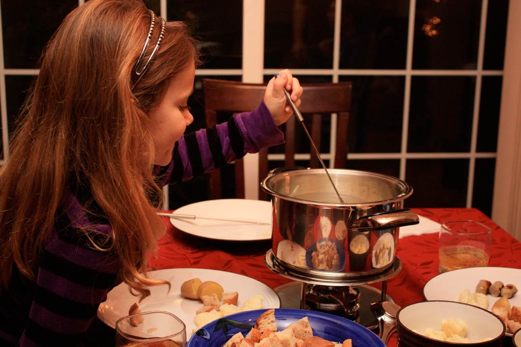 Family Fondue Party for New Year's Eve | Marin Mommies