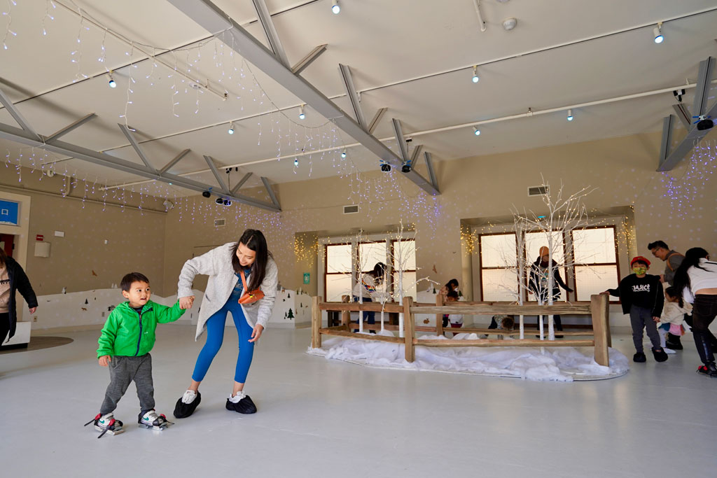 Iceless Skating Is Back This Winter at the Bay Area Discovery Museum ...