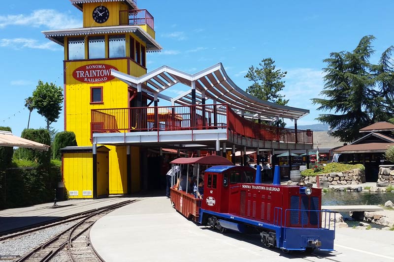 Riding the Rails at Sonoma TrainTown | Marin Mommies