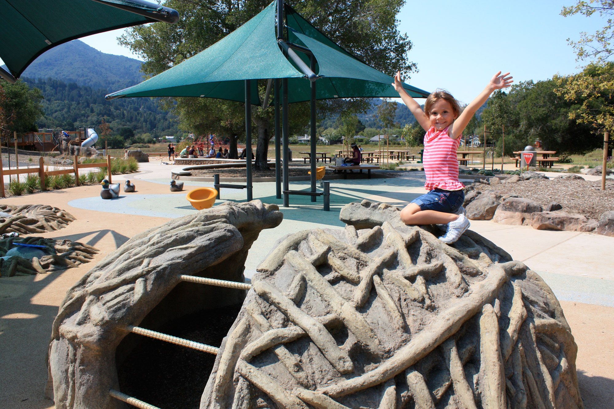 Marin Playground Profile: Hal Brown Park at Creekside | Marin Mommies