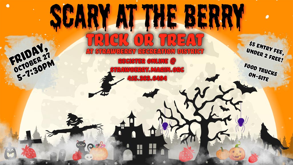 Halloween Scary at the Berry at Strawberry Recreation Center | Marin ...