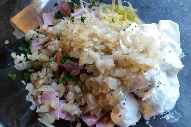 Austrian Baked Ham, Cheese, and Noodle Casserole | Marin Mommies