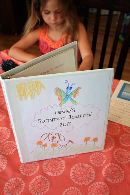 Make a Summer Journal to Record Vacation Memories | Marin Mommies