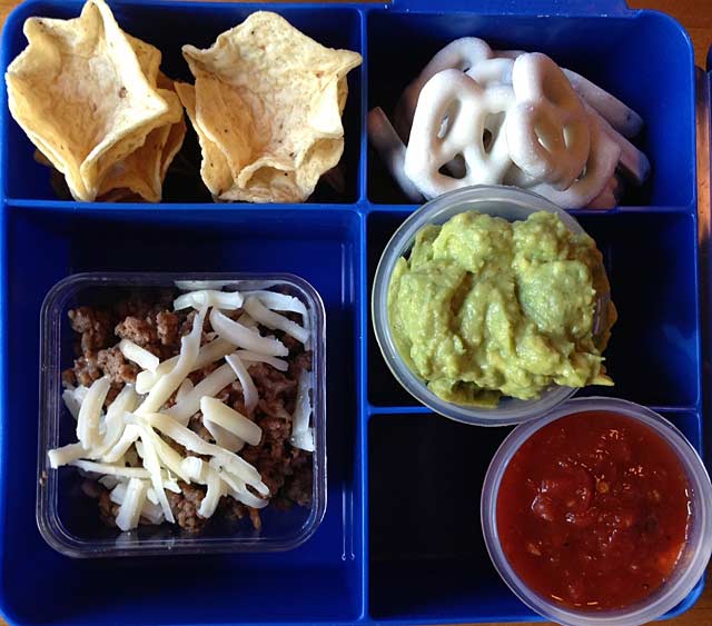 Best Lunch Box Recipes: Mini Build-Your-Own Tacos | Marin Mommies