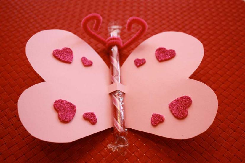 Create a Cute Butterfly Card for Your Valentine | Marin Mommies